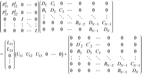 Factoring General Block Tridiagonal Matrices