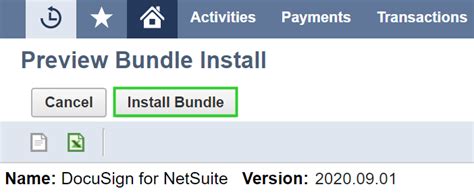 Install Docusign For Netsuite