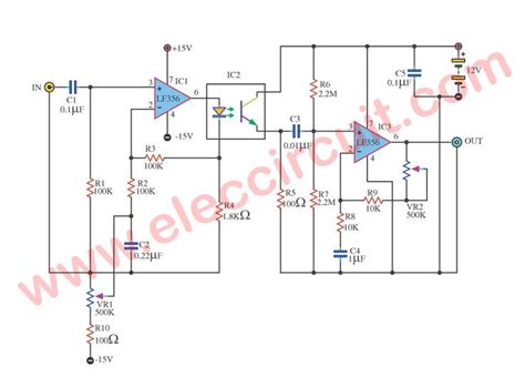 Linear Opto Isolator Circuits Electronic Projects Circuits