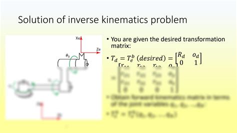 Solution Robotics Lecture 6 Inverse Kinematics Studypool