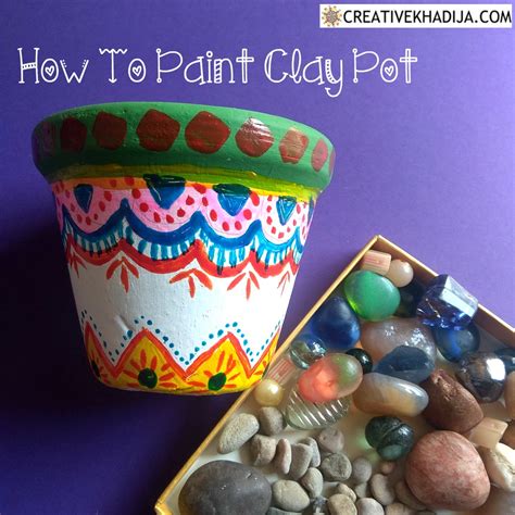 How To Color Clay Pot