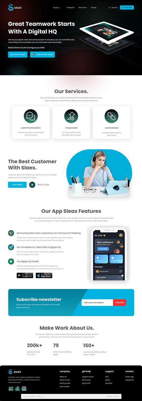 Sass Website Ui Ux Design Dashbaord Sass Behance