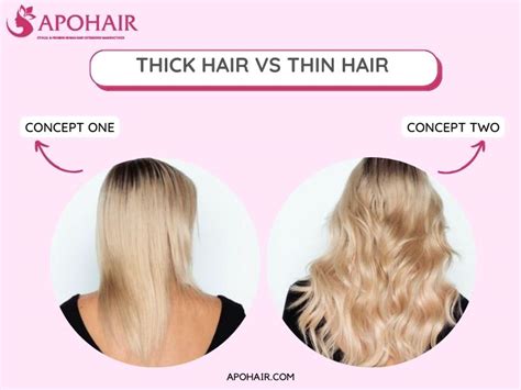 Thick Hair Vs Thin Hair What Are Their Differences