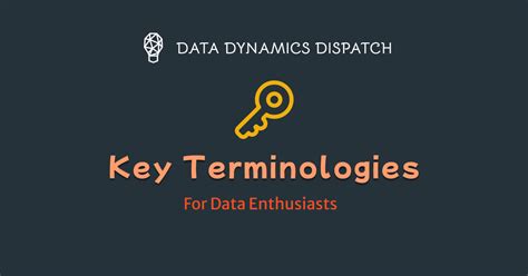 Mastering The Key Terminologies Of Data Analysis 🔑