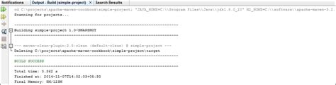 apache maven cookbook