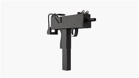 Mac 10 3d Model Turbosquid 2071603