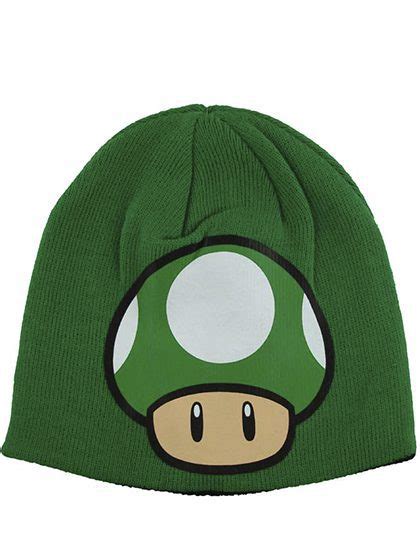 Gorro Beanie Super Mario Hongo Verde Gameplanet