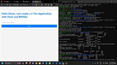 completed episode 6 of 2 tier application deployment krishna tiwari