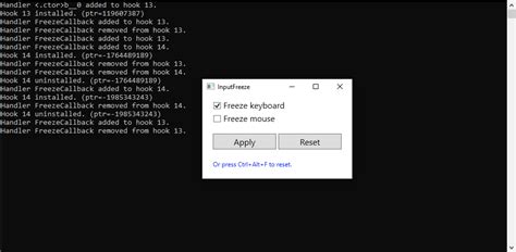 GitHub Lzjhz InputHook A Simple Tool For Locking Keyboard And Mouse Input