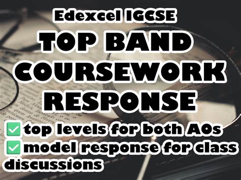 Poetry And Prose Model Coursework Response Edexcel Igcse Teaching Resources