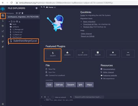 How To Use Ganache Truffle Suite To Deploy A Smart Contract In Solidity Blockchain