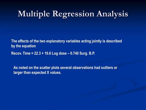 Ppt Multiple Regression Analysis Powerpoint Presentation Free