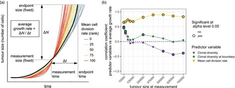 Correlations Between Predictor Variables And Future Tumour Growth Rate Download Scientific