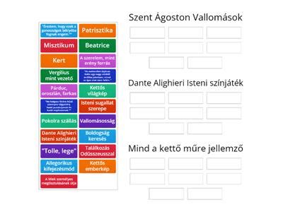 Irodalom Középkor Tananyagok