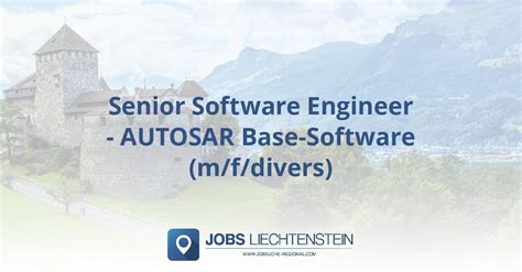 [lindau Bodensee ] Senior Software Engineer Autosar Base Software M