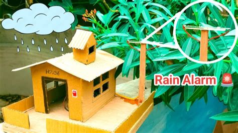 Rain Detector Project Rain Detector Alarm Project Without Transistor Rainy Day Youtube
