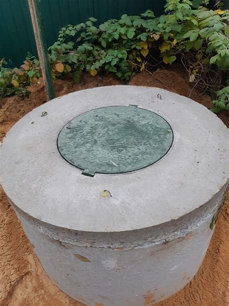 Септик из бетонных колец в Московской области