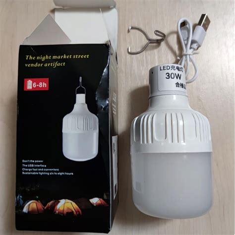 Акумуляторна підвісна кемпінгова Led лампа на гачку — ціна 167 грн у каталозі Лампочки Купити