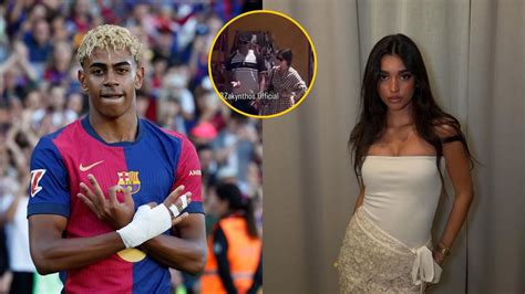 Lamine Yamal Y La Influencer Sevillana Inés García Juntos De La Mano
