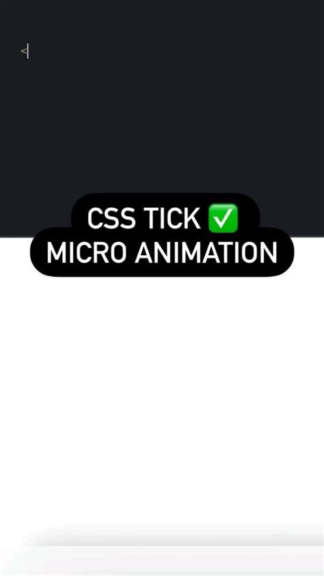 Css Tick Animation Coding Computer Programming Web Design