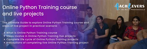 Online Python Training Course And Live Projects