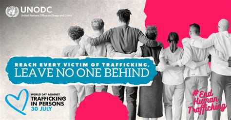 World Day Against Trafficking In Persons “reach Every Trafficking