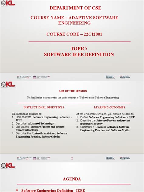 Software Ieee Definition Session 2 Pdf Software Engineering Software