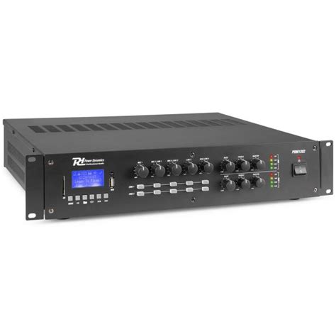 Power Dynamics Prm1202 100v 2 Zone Matrix Amplifier Avecorp