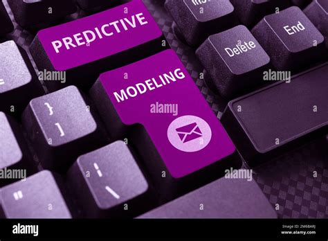 Hand Writing Sign Predictive Modeling Business Showcase Maintenance Strategy Driven By