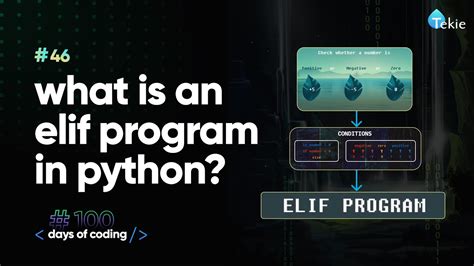 What Is An Elif Program In Python Tekie Byte 46 YouTube