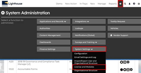 Updating Your License Activating And Deactivating Modules Knowledge Base