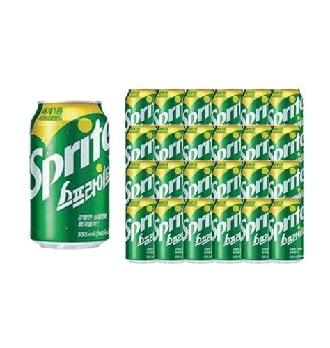 코카콜라 스프라이트 사이다 355ml 24캔 업소용 티몬
