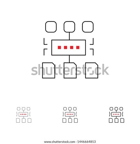 Algorithm Program User Document Bold Thin Stock Vector Royalty Free 1446664853 Shutterstock