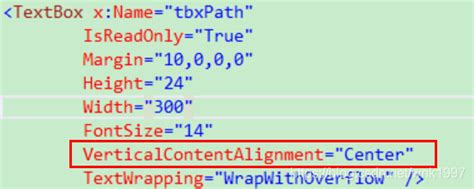 Wpf Textbox字体居中wpf Simpletext 水平居中 Csdn博客