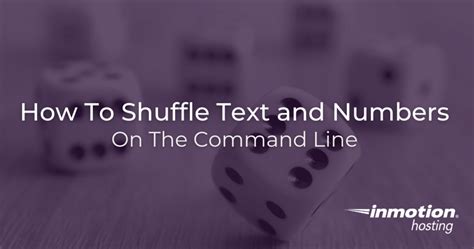 How To Shuffle Text And Numbers In Linux Using `shuf`