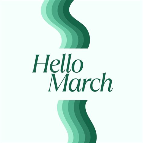 Free And Customizable March Templates