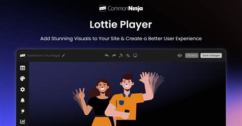 Lottie Animations Widget For Lovable
