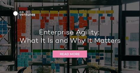 Enterprise Agility What It Is And Why It Matters