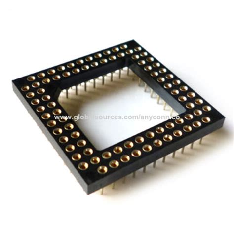 Buy Wholesale China Pga Socket With Brass Machined And Cuzn Pb Pins Pga Socket Global Sources
