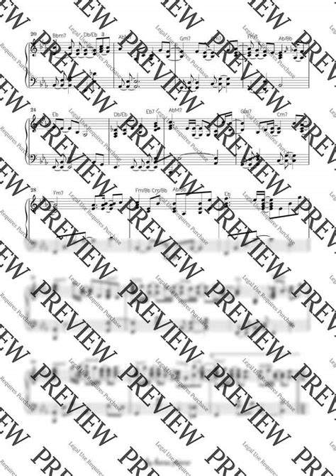 악보 하동균 그녀를 사랑해 줘요 By 하라 피아노