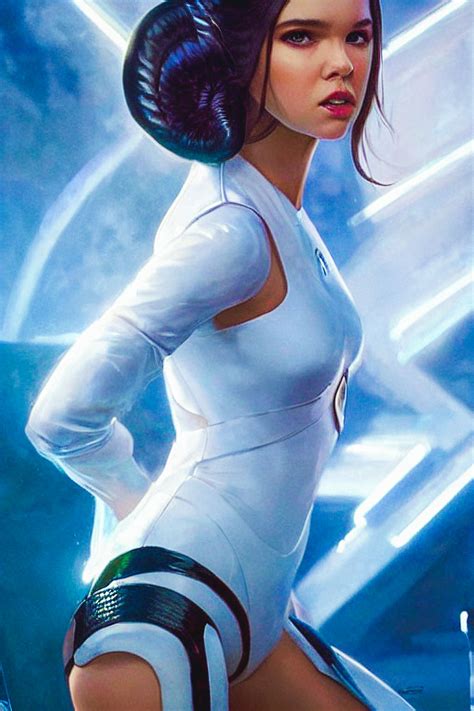 Hailey Steinfeld Princess Leia Ai Generated By Rocketmobster On Deviantart