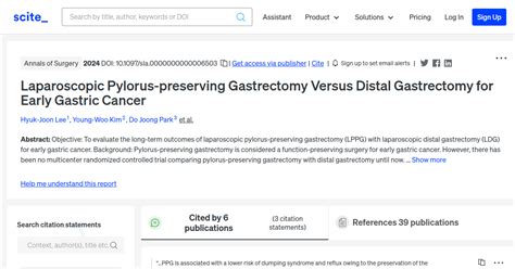 Laparoscopic Pylorus Preserving Gastrectomy Versus Distal Gastrectomy For Early Gastric Cancer