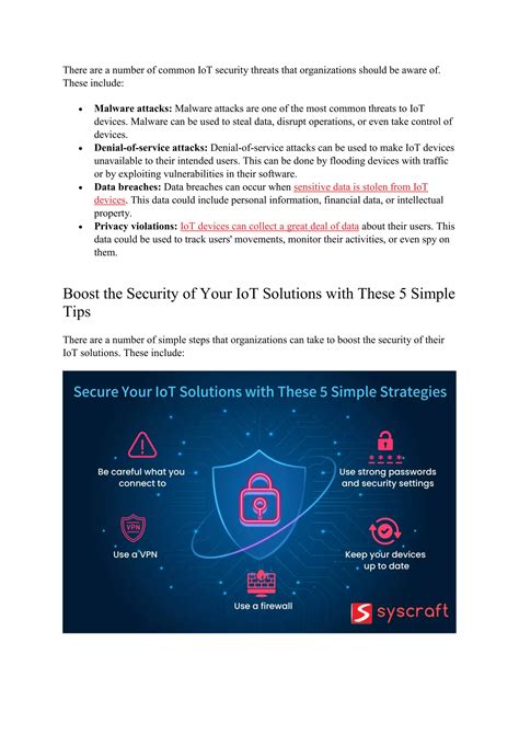 IoT Device Security Best Practices For Enhanced Protection PDF