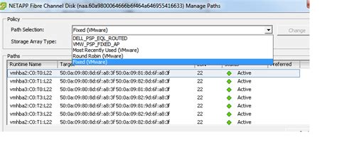 Solved What Multipathing Policy To Use Netapp Community