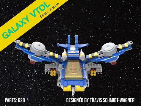 Lego Moc 10497 Alt Build Galaxy Vtol Comet Duster By Camobricktape
