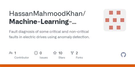 Machine Learning Based Fault Diagnosis Of Electric Drivesdataall Data