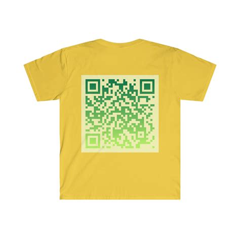 Cotton QR Code Hidden Message The Mask Freak Movie Etsy