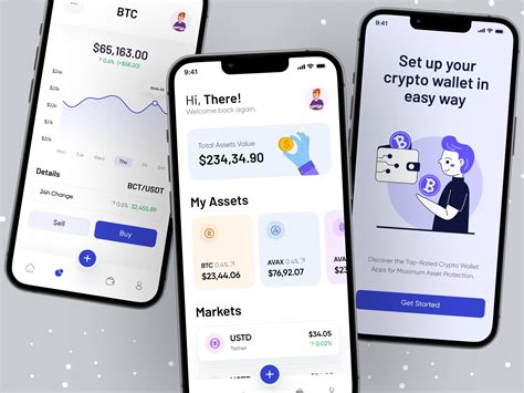 Crypto Wallet App Ui By Ofspace Uxui On Dribbble