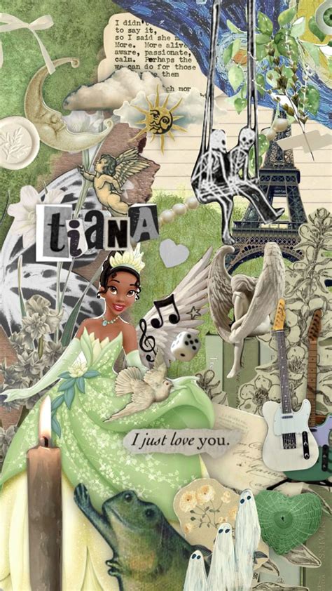 Disney Prinses Collage Tekening