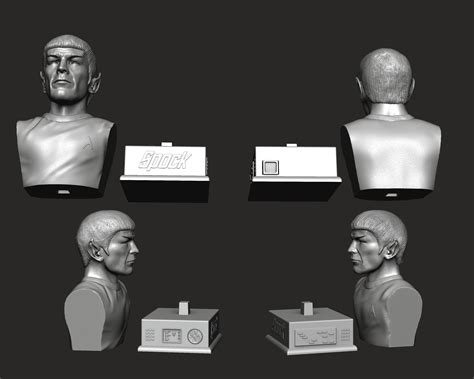 Stl File Spock 🖖 ・model To Download And 3d Print・cults